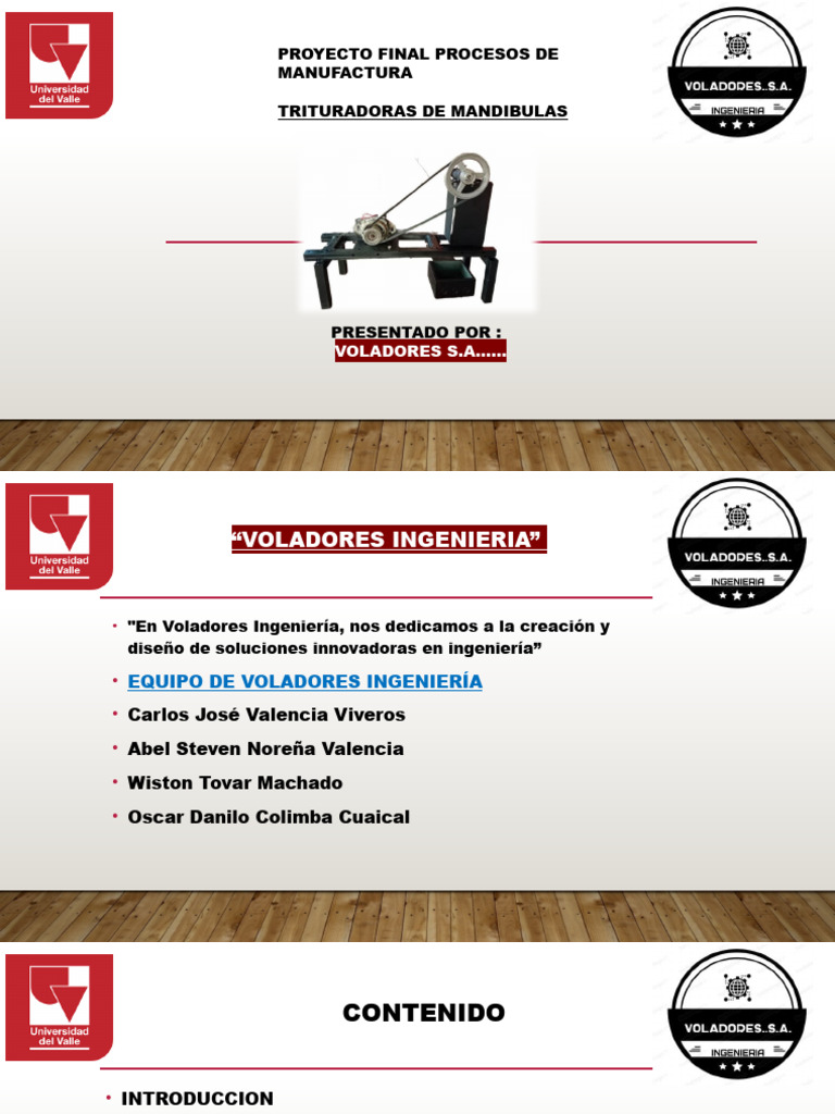 Presentación Procesos Manufactura | PDF