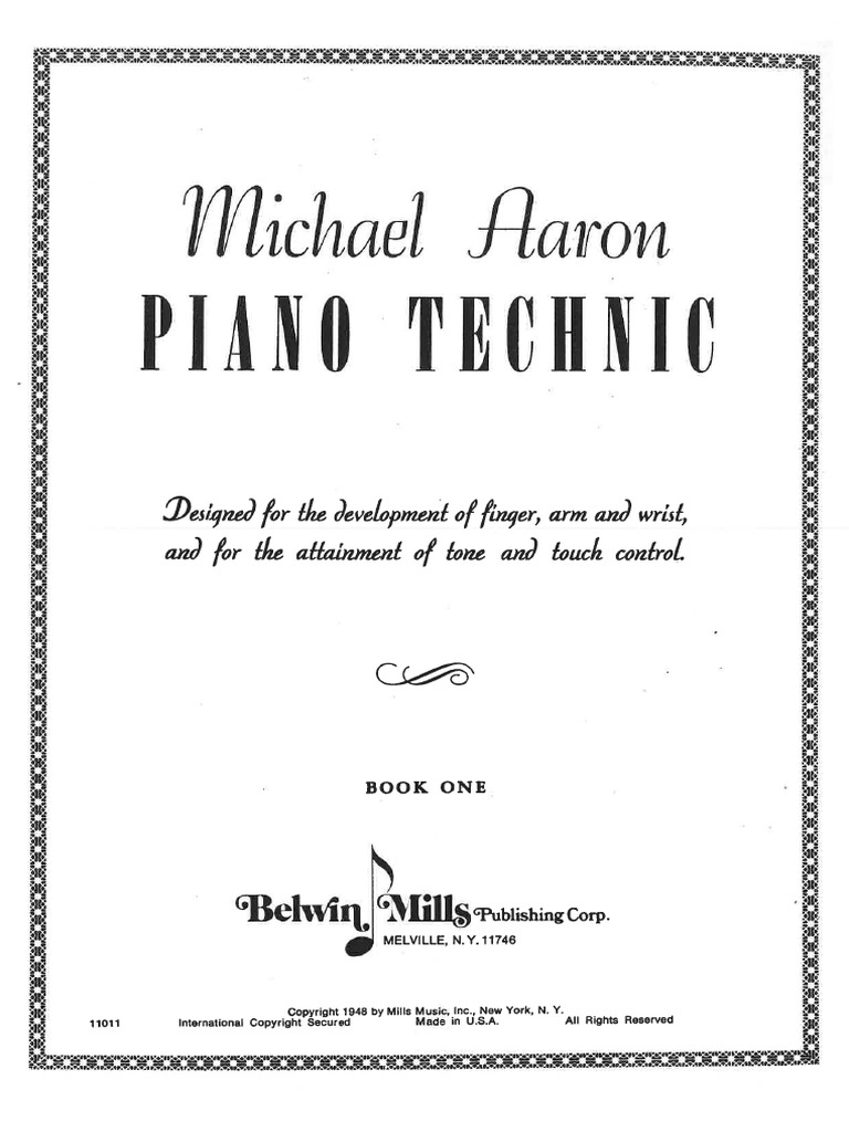 Aaron-Piano-technic-1 | PDF