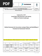 Method Statement Soft Landscaping Works DP 2 | PDF | Irrigation | Trees