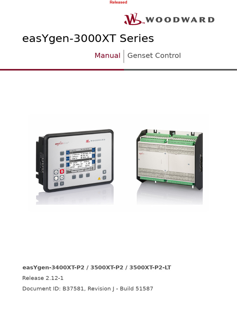 B37581 Technical Manual EASYGEN | PDF | Electrical Connector | Qr Code