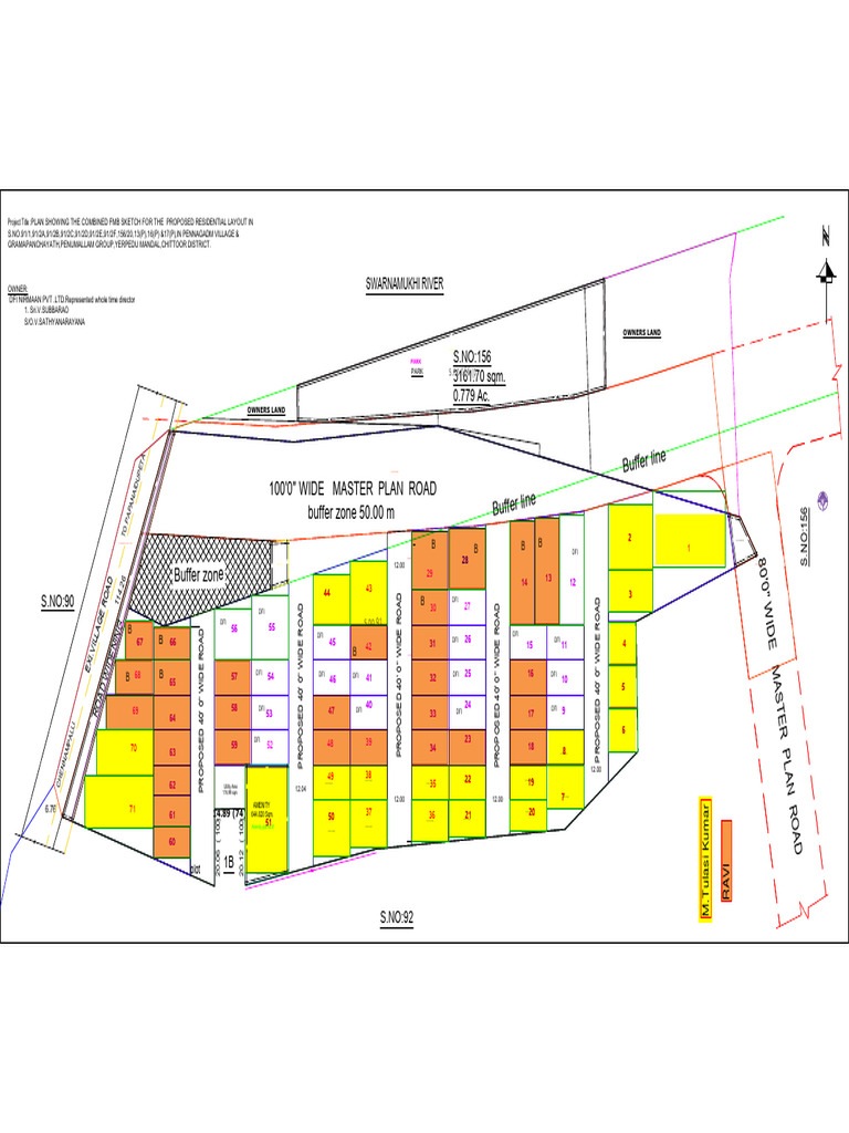 Combined FMB Sketch for Pennagadam Layout | PDF