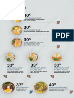 Menu 1988 Pocha Semarang Terbaru | PDF