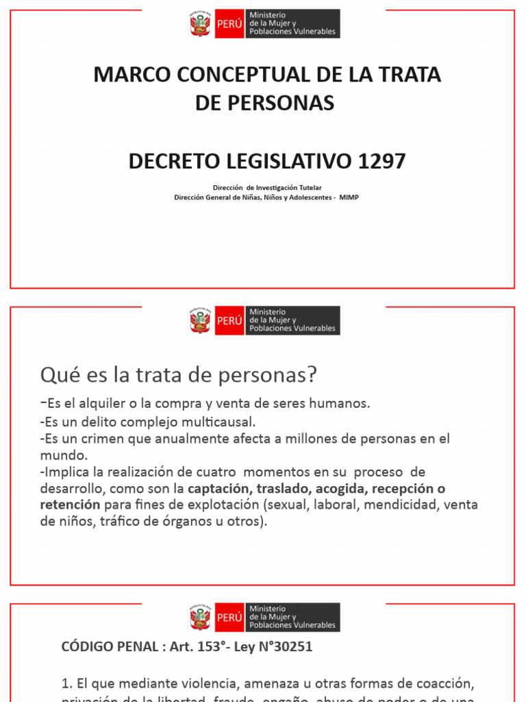 Trata | PDF | Trata de personas | Justicia