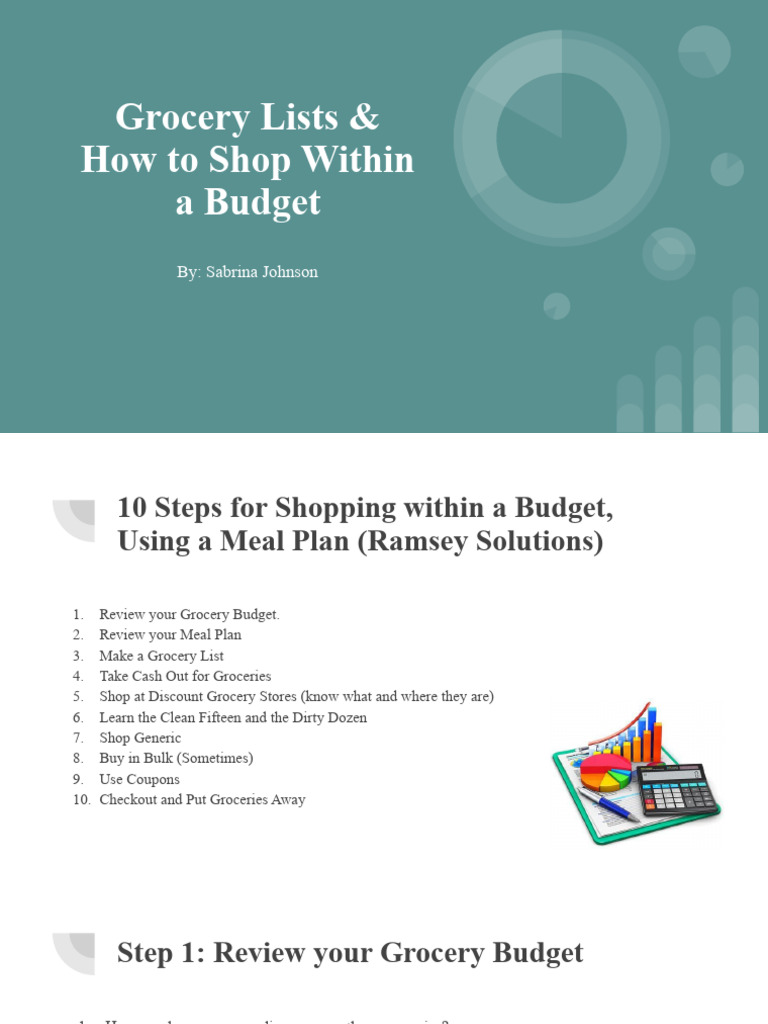 Budget Grocery Shopping Guide | PDF | Grocery Store | Brand