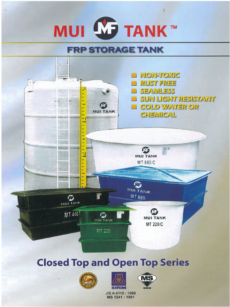 Mui Fat - Frp Tank | PDF