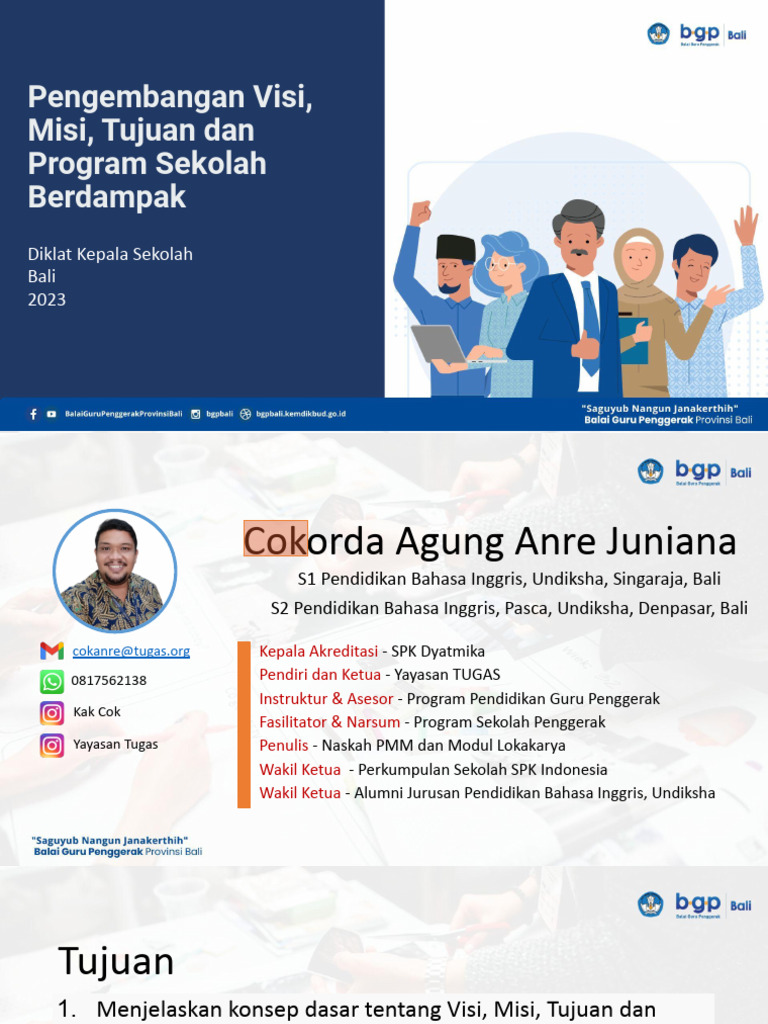 Diklat Kepsek - Program Yang Berdampak Pada Murid - Final | PDF