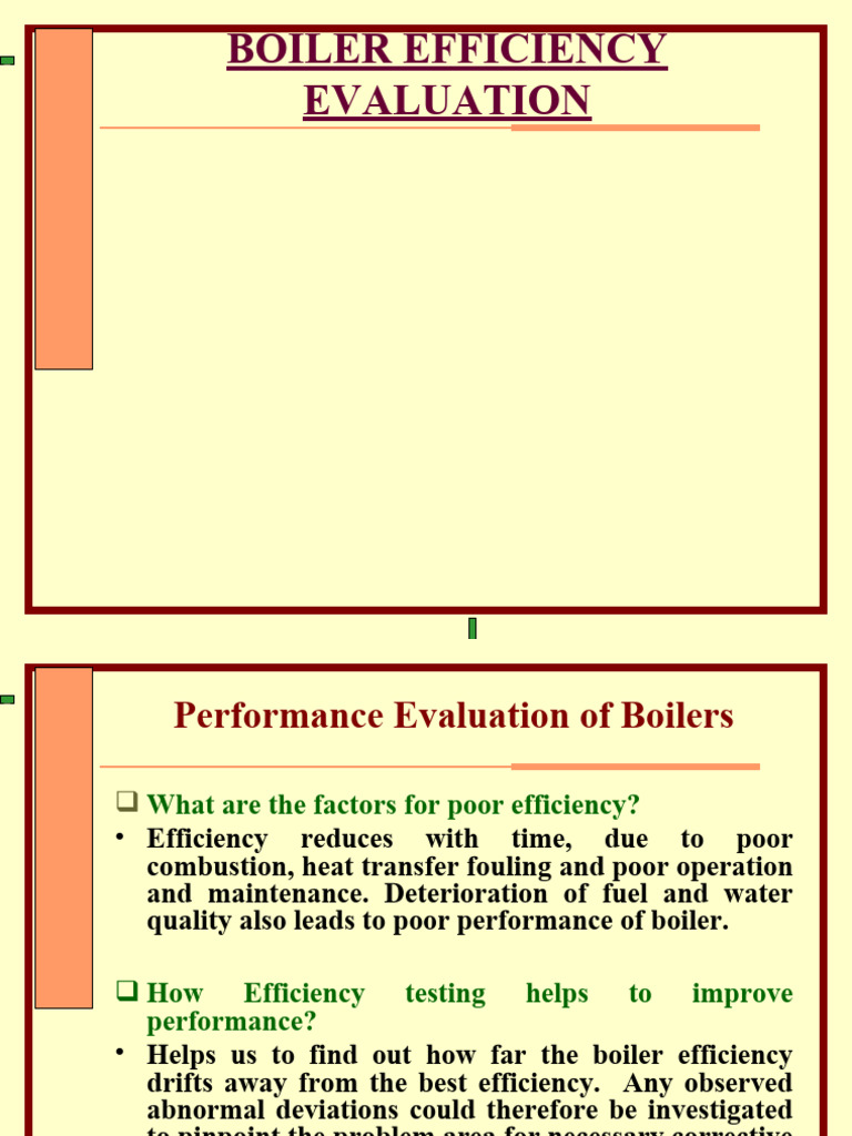 Boiler Performance | PDF | Boiler | Steam