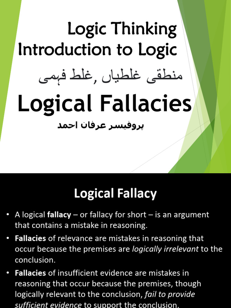 Fallacies | PDF | Fallacy | Argument