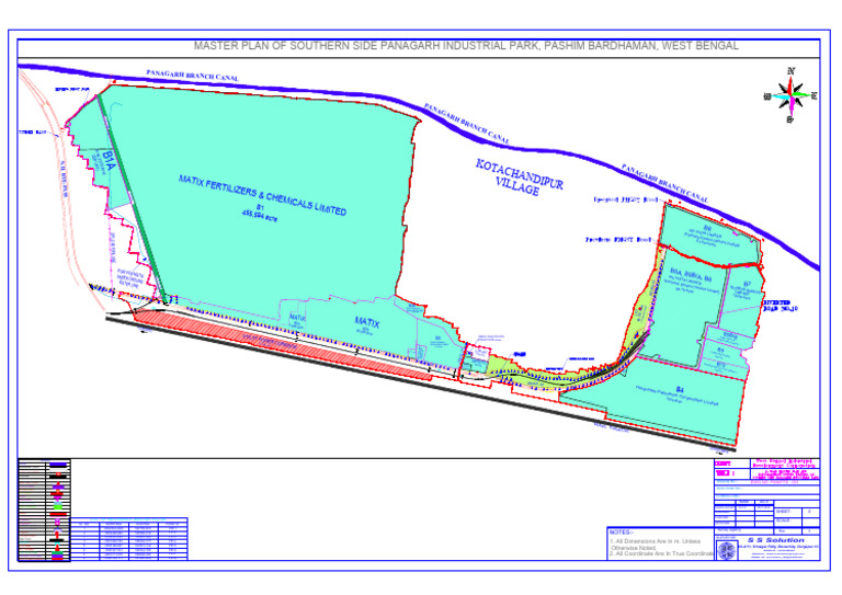 Panagarh Master Plan Southen 2023 | PDF