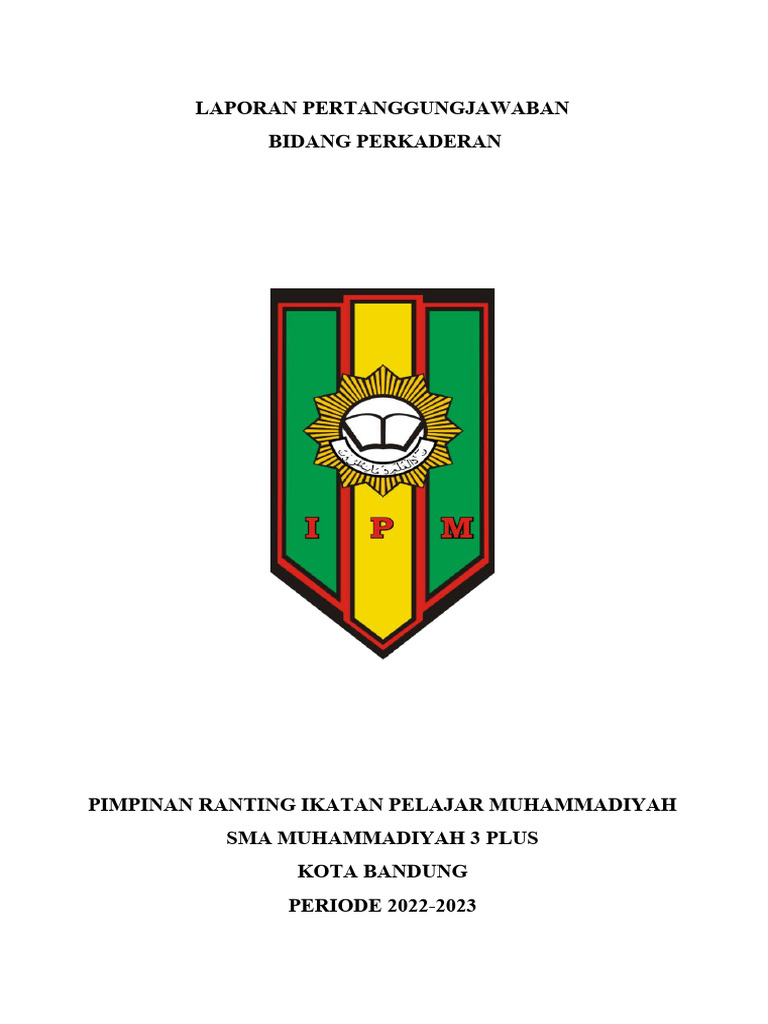 Final LPJ PERKADERAN 2022-2023 | PDF