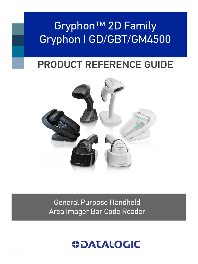 Gryphon I GD - GM - GBT 4500 Product Reference Guide (ENG) | PDF | Universal Product Code ...