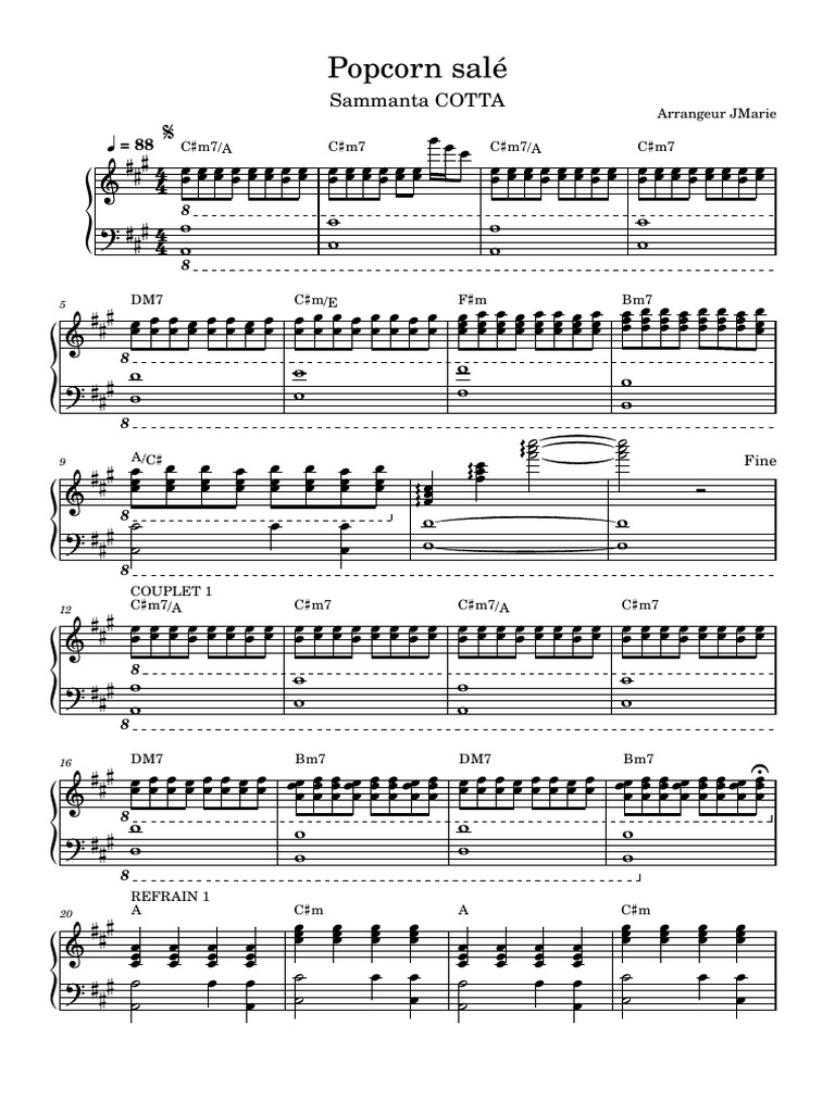 Santa Popcorn - Salé | PDF