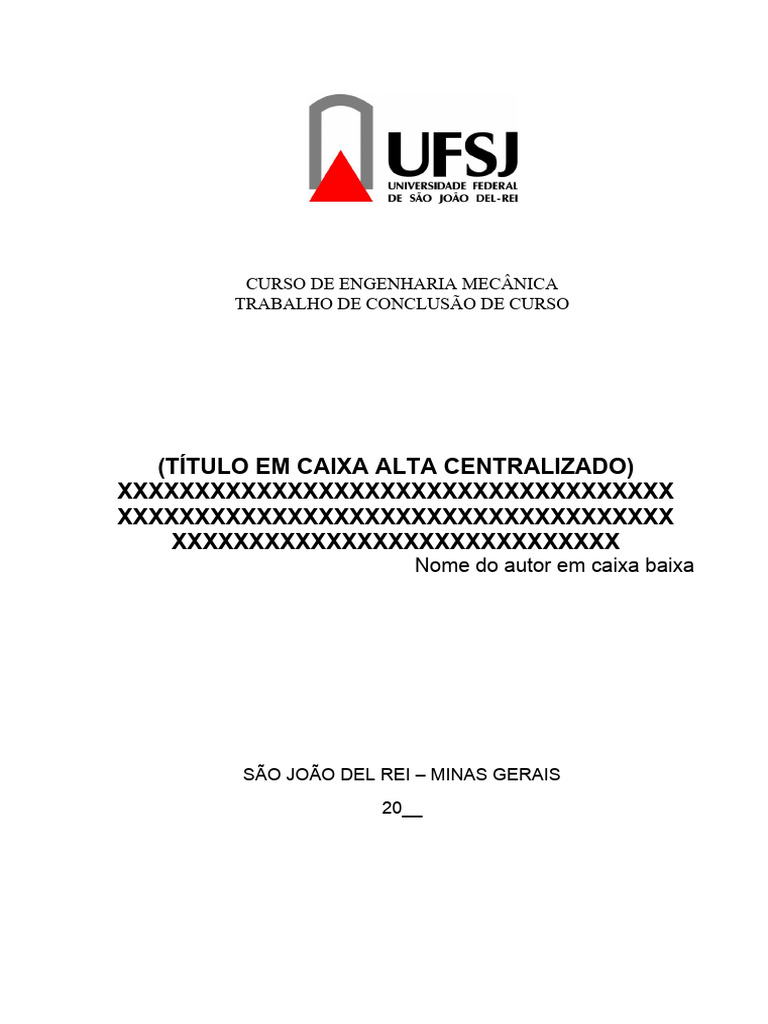 TCC Completo Modelo | PDF | Citação | Abstract (resumo)
