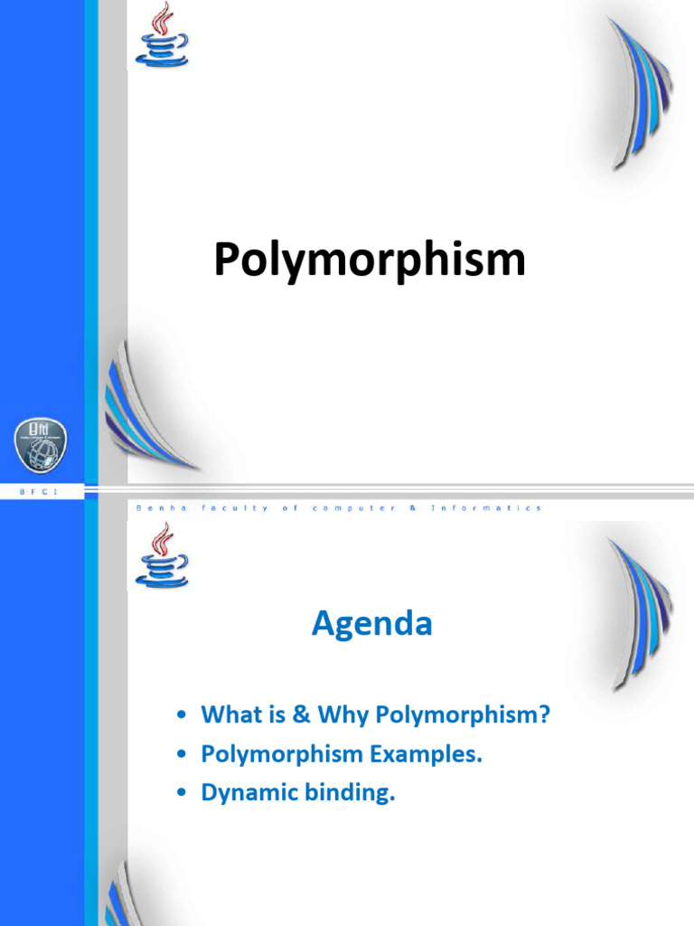 Polymorphsm | PDF | Method (Computer Programming) | Inheritance (Object ... Polymorphsm | PDF | Method (Computer Programming) | Inheritance (Object ...
