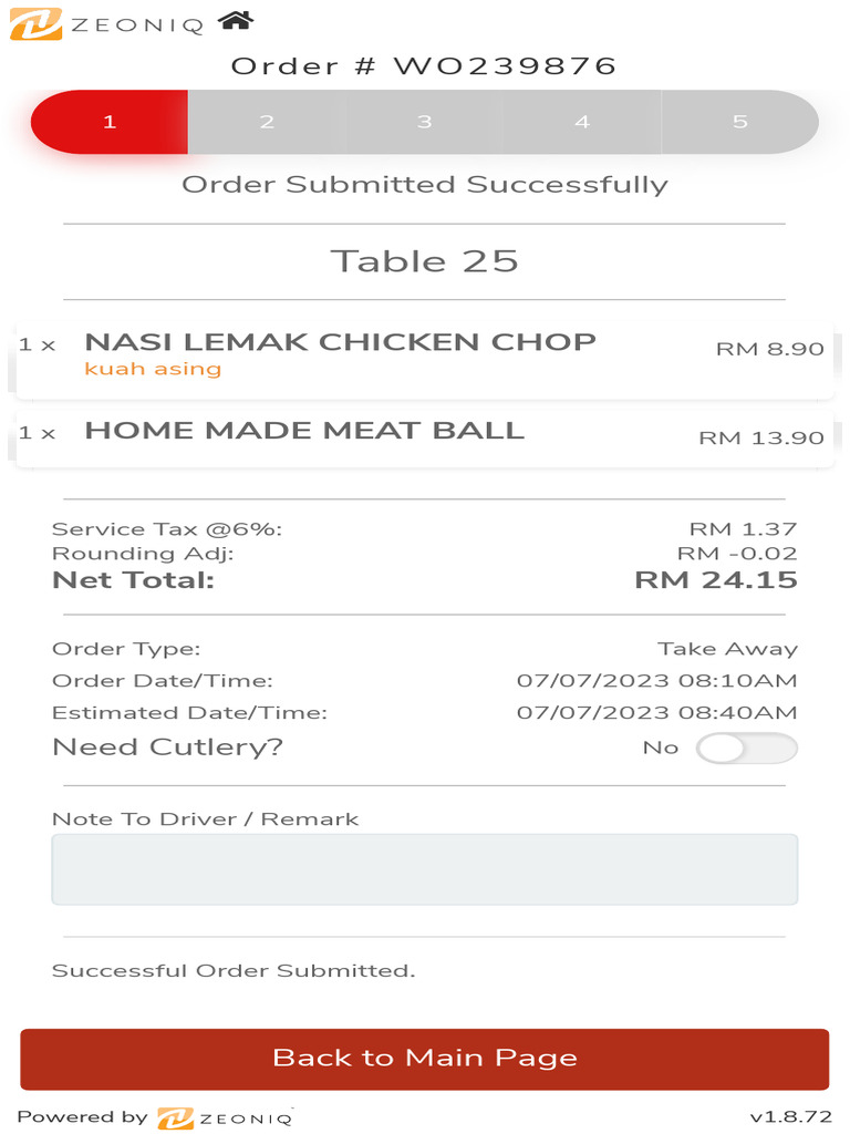 Zeoniq Web Order | PDF