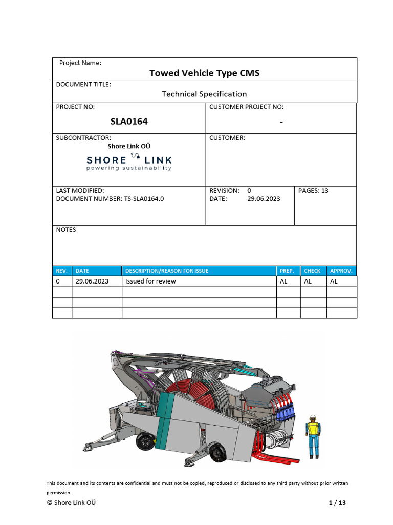 Towed Vehicle Type CMS Specification | PDF | Electrical Connector ...
