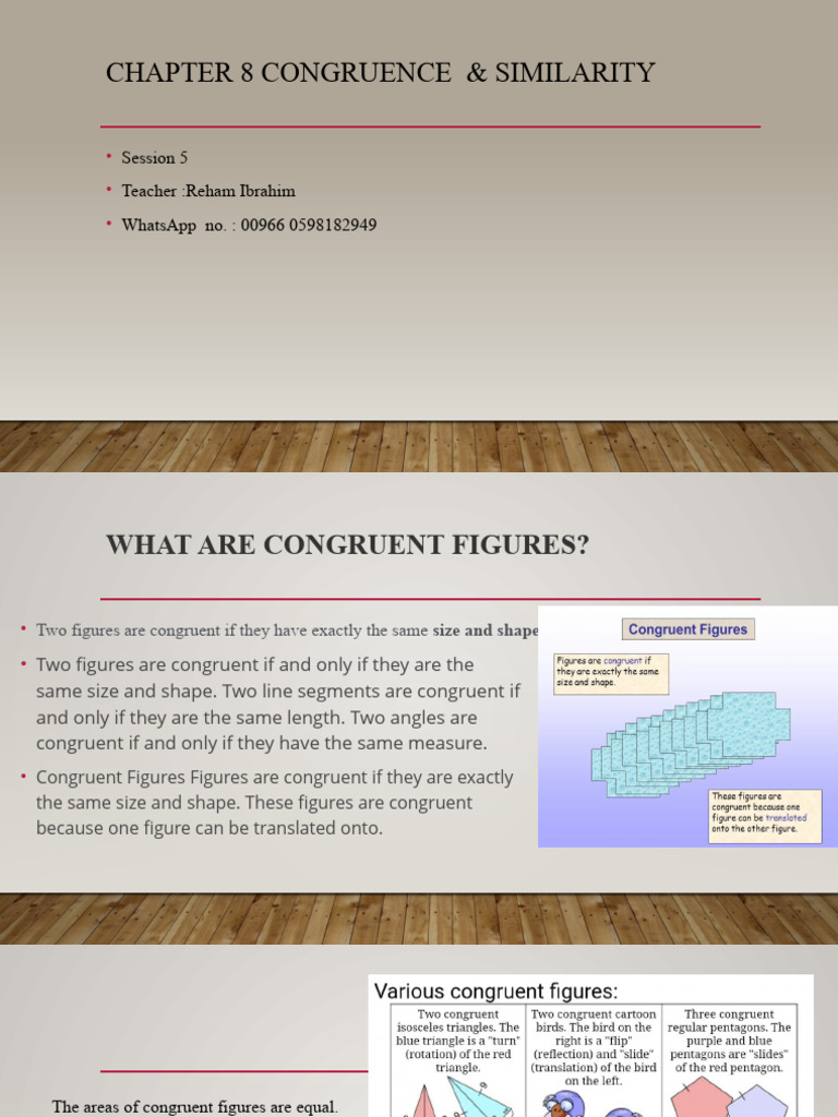 Chapter 8 Congruence & Similarity | PDF | Language Arts & Discipline ...
