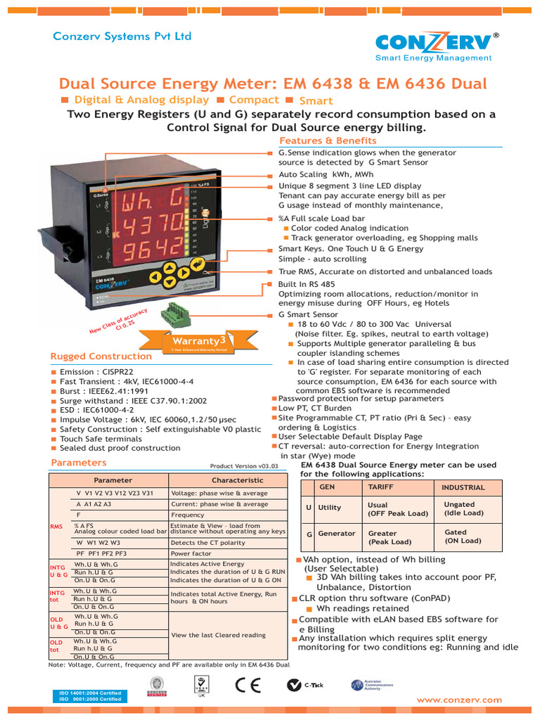 EM6438 EM 6436 V03.03.03.d04.cdr (Curved File - W) | PDF | Electrical Engineering | Electricity