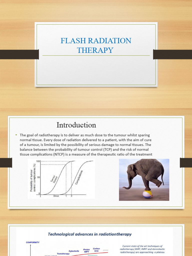Anbu Presentation Flash Radiation Therapy | PDF | Science & Mathematics