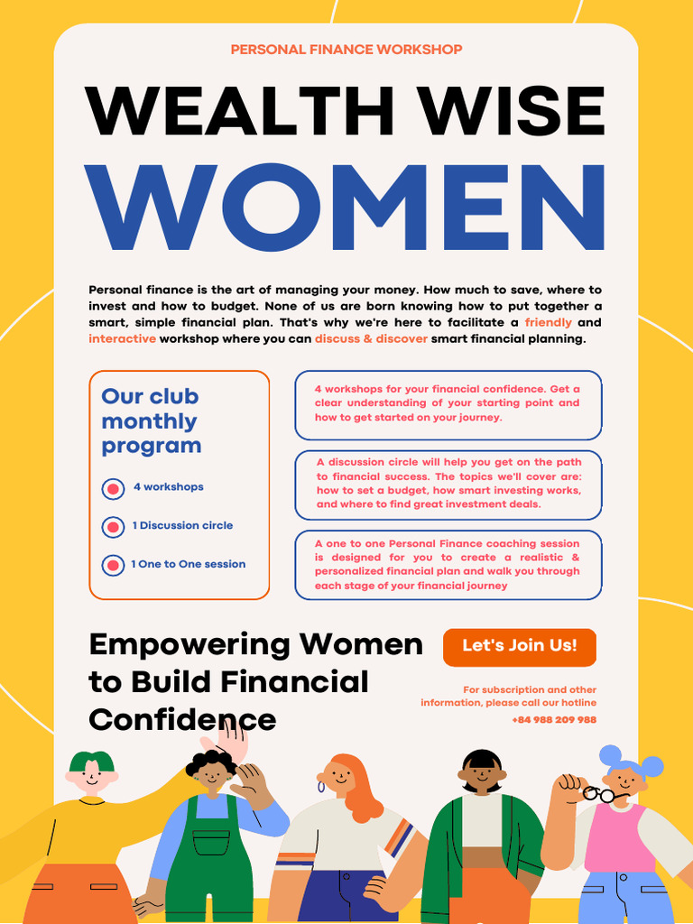 Woman & Finance Flyer | PDF | Money | Economies
