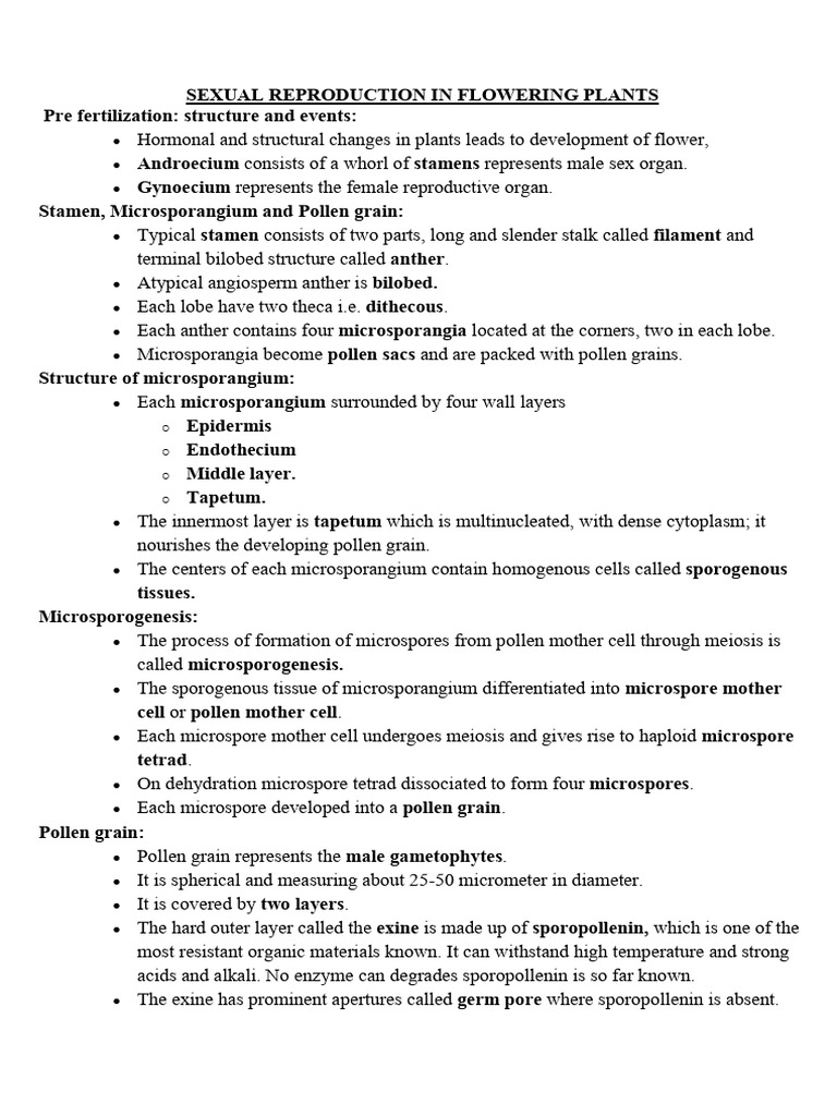 Pointwise Notes - Biology (All Chapters) | PDF | Menstrual Cycle | Testicle