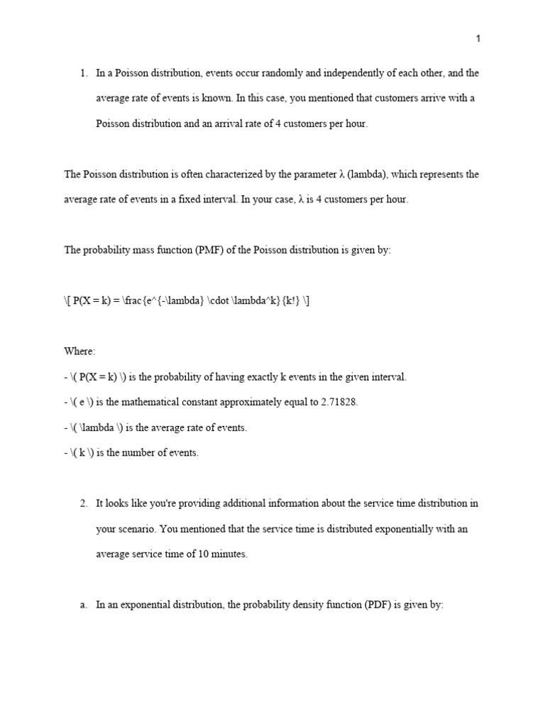 Operations Management Final Exam | PDF | Probability Distribution | Statistical Theory