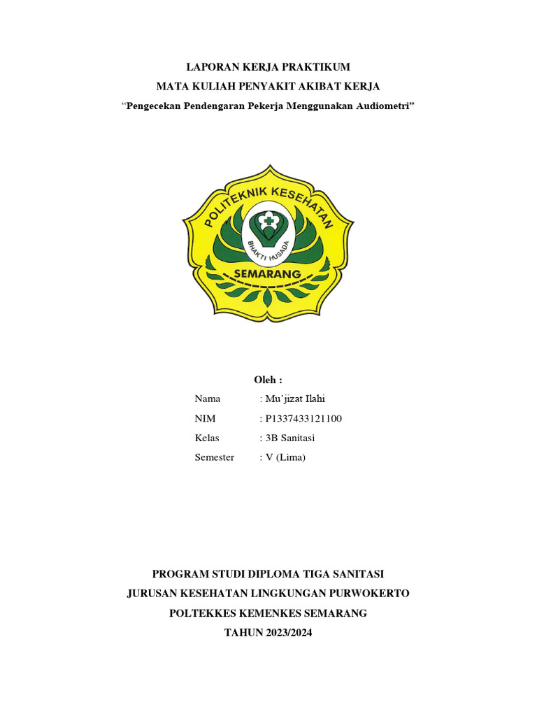 LKP Audiometri | PDF