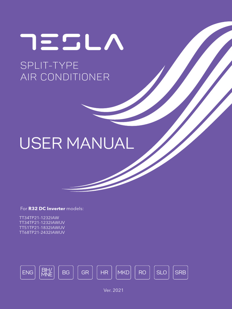 Tesla AC TTP Series 2021 User Manual | PDF | Home & Garden