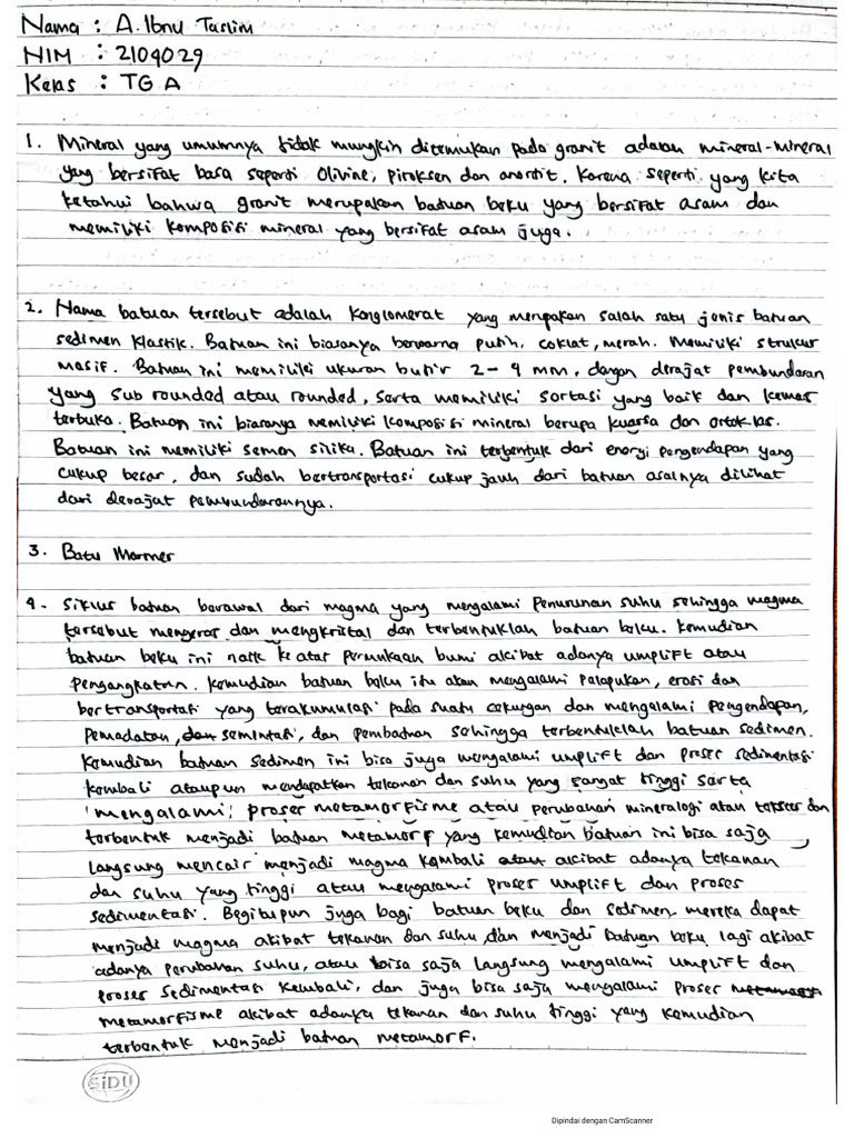 A.Ibnu Taslim - TG A | PDF