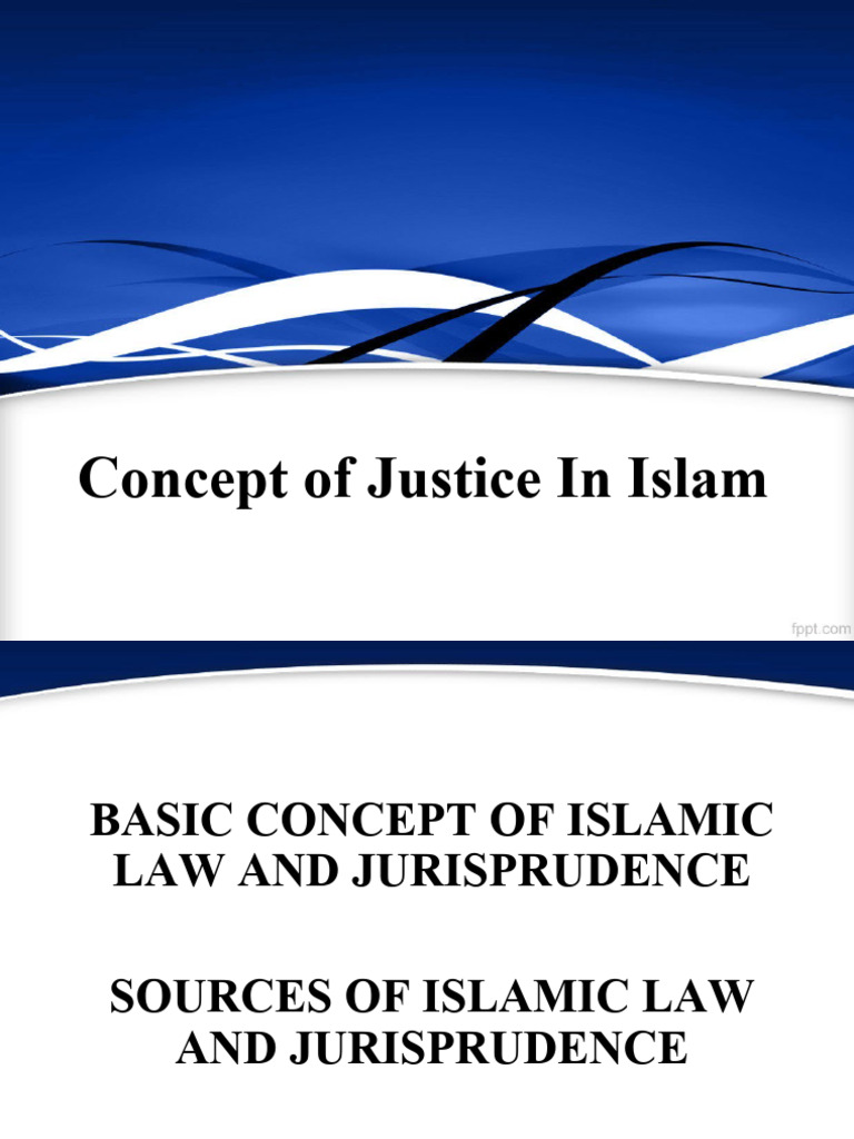 Concept of Justice in Islam 08112023 114404am | PDF | Hadith | Sharia