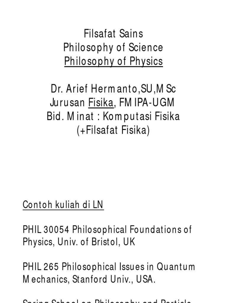 Materi 1 | PDF | Physics | Science