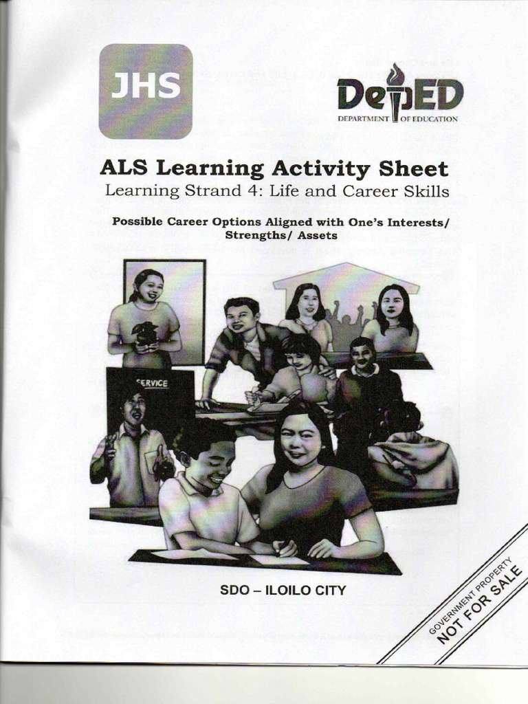 LAS - LS4 - Possible Career Options | PDF