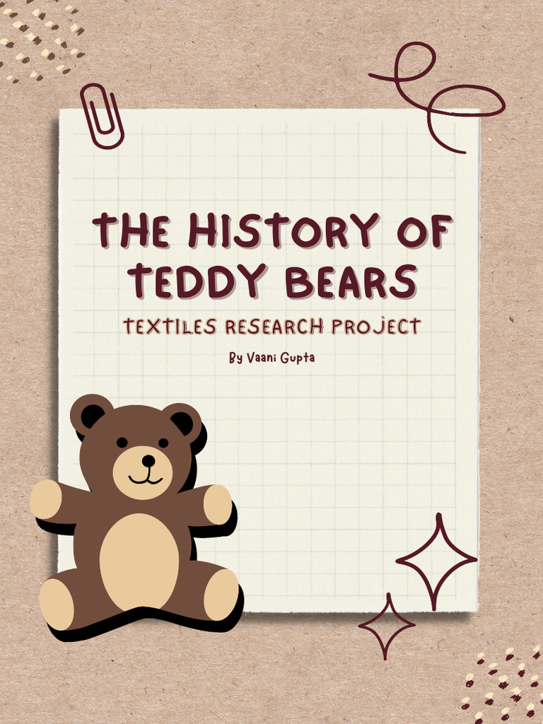 The History of Teddy Bears | PDF | Stuffed Toys | Toys