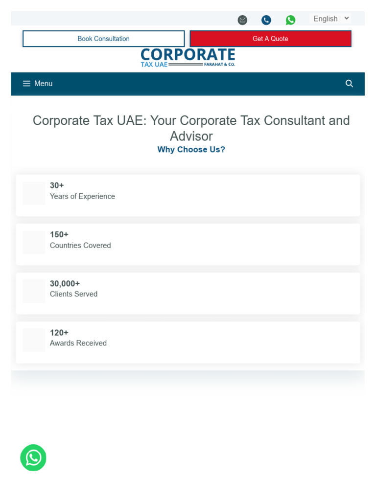 Corporate Tax in Dubai | PDF | Taxes | Corporate Tax