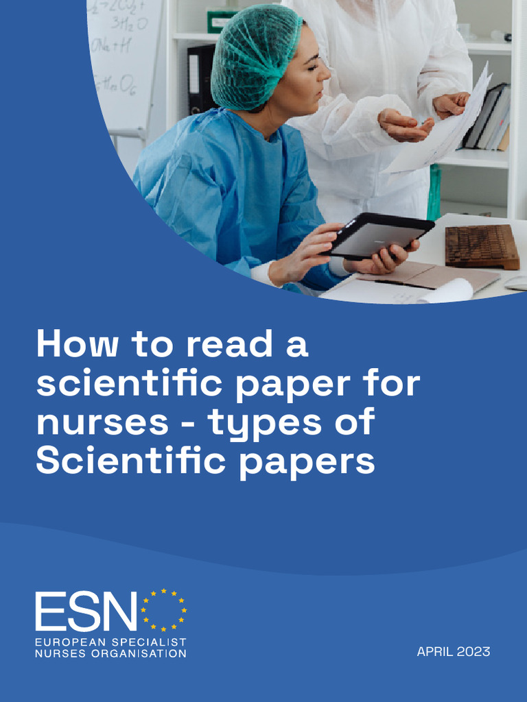 How To Read A Scientific Paper For Nurses - Types of Scientific Papers ...