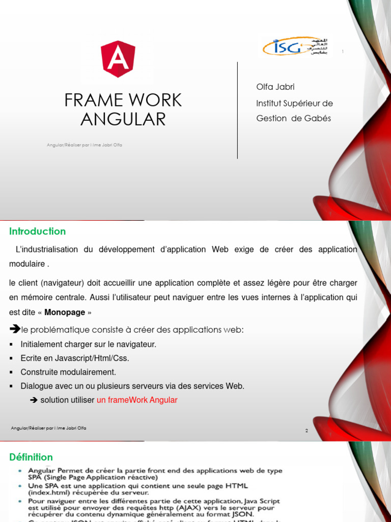 Cours Angular | PDF | Internet | Internet et Web