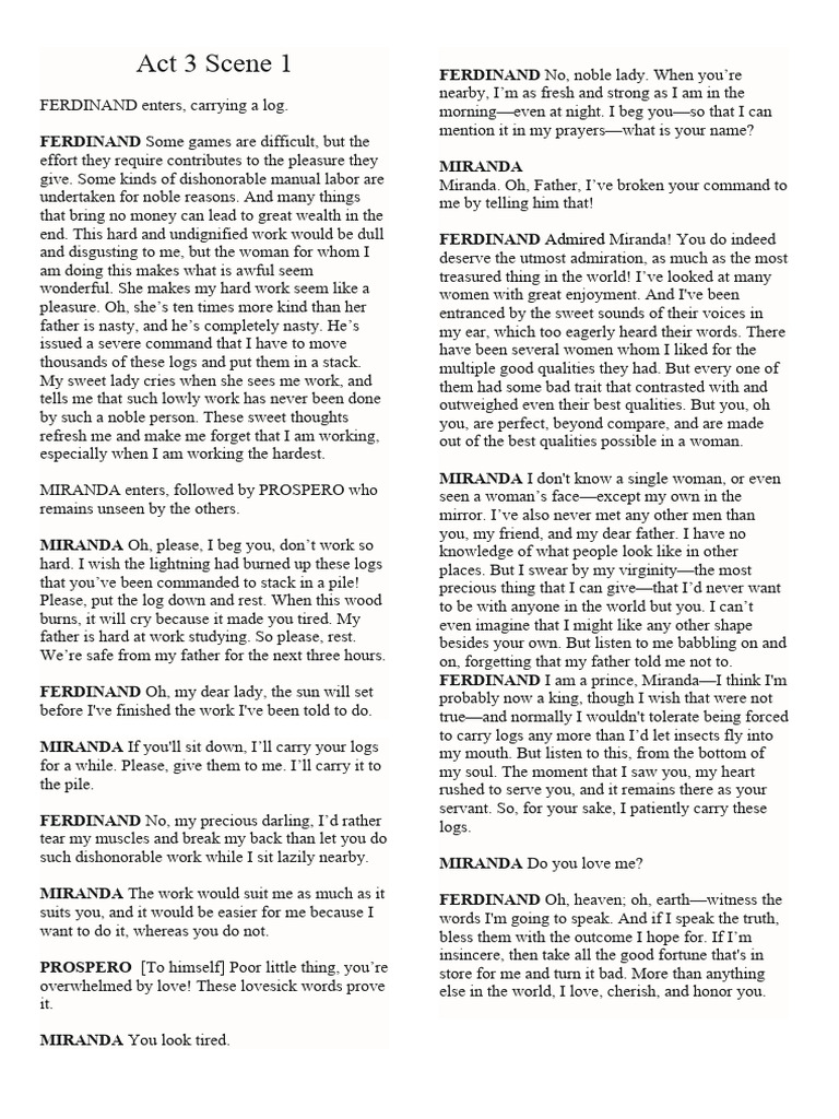 TRANSLATION | PDF | The Tempest