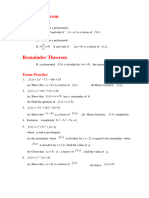 Dividing Polynomials Worksheet | PDF | Mathematics | Algebra