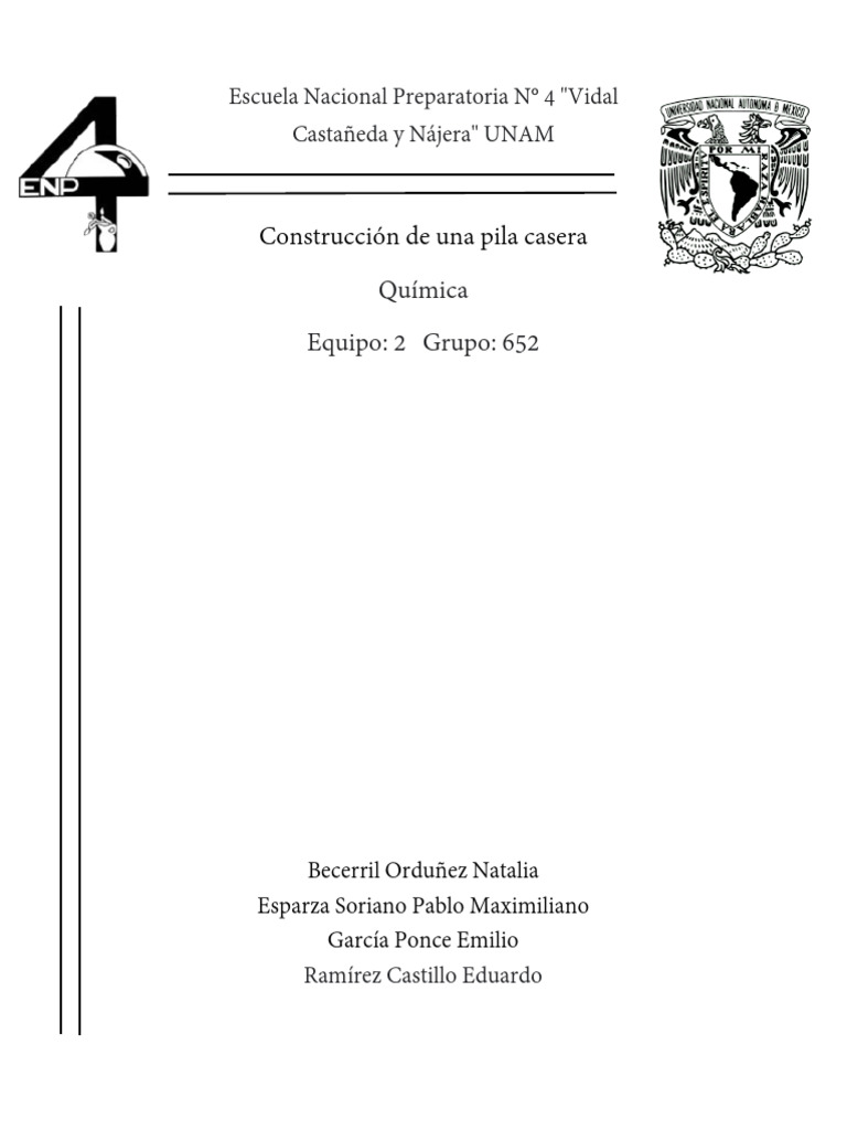 Cómo Hacer una Pila Casera Simple | PDF | Redox | Electrodo