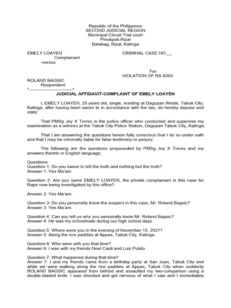 Sample Forms Affidavits | PDF | Perjury | Arrest