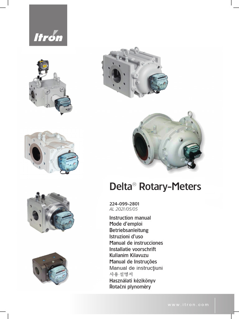 Itron Delta RPD Meters - Lubricant | PDF | Screw | Filtration
