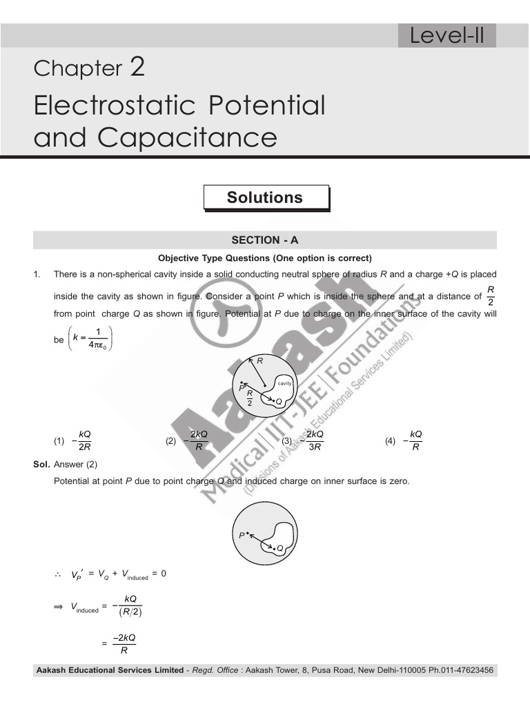 Advanced Physics Practice Problems | PDF | Capacitance | Capacitor