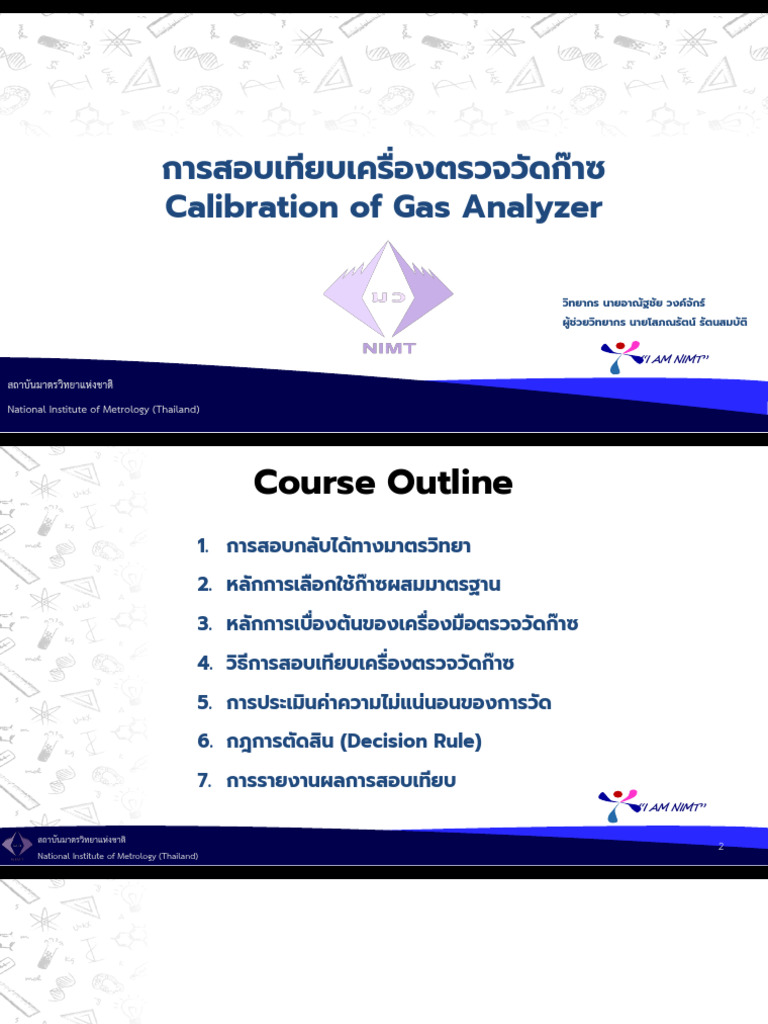 Calibration of Gas Analyzer 2023 | PDF