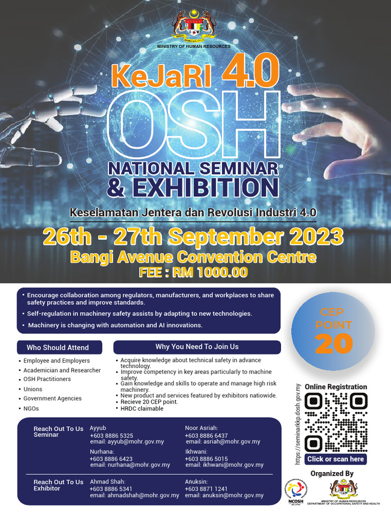 Flyers Seminar KKP 2023 Final2 | PDF | Occupational Safety And Health | Occupational Safety And ...
