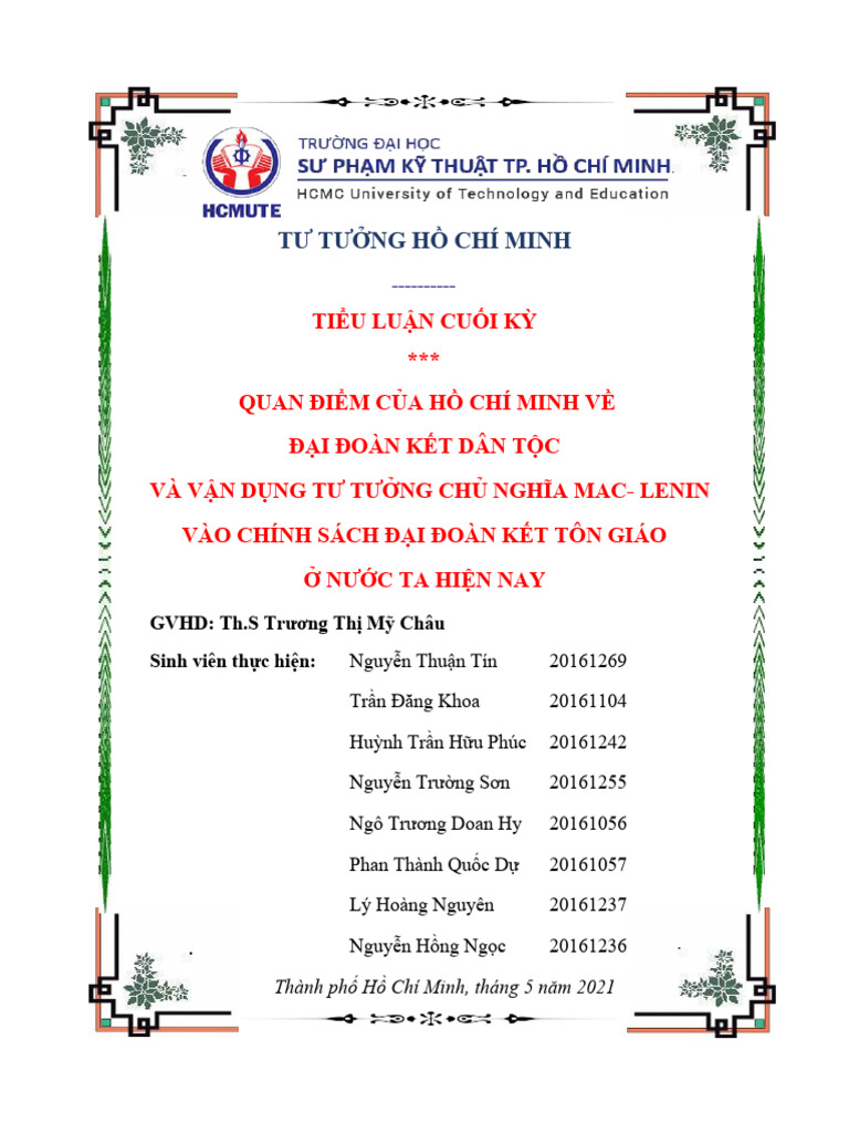 Tư Tư NG H Chí Minh | PDF