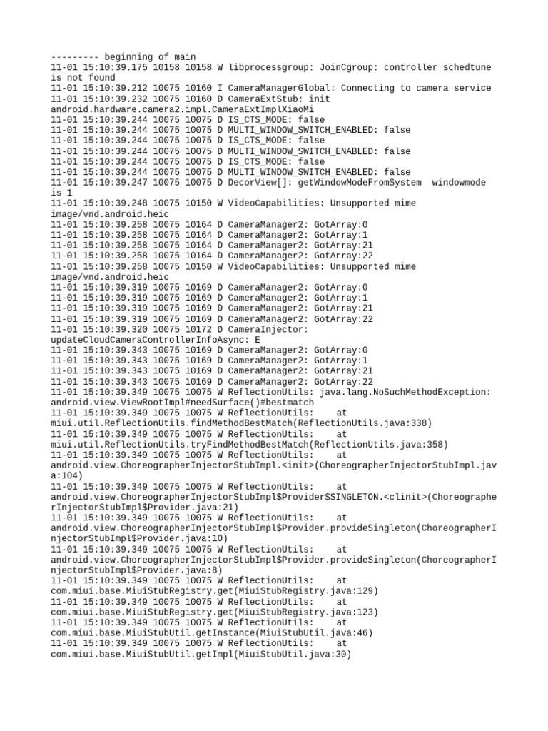 Log Cat 1698826239112 | PDF | Software Development | Computing