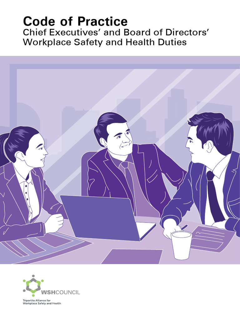 Code of Practice For Borad Members | PDF | Occupational Safety And ...