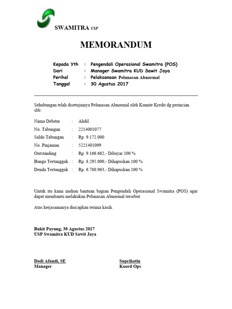 MEMORANDUM Action | PDF