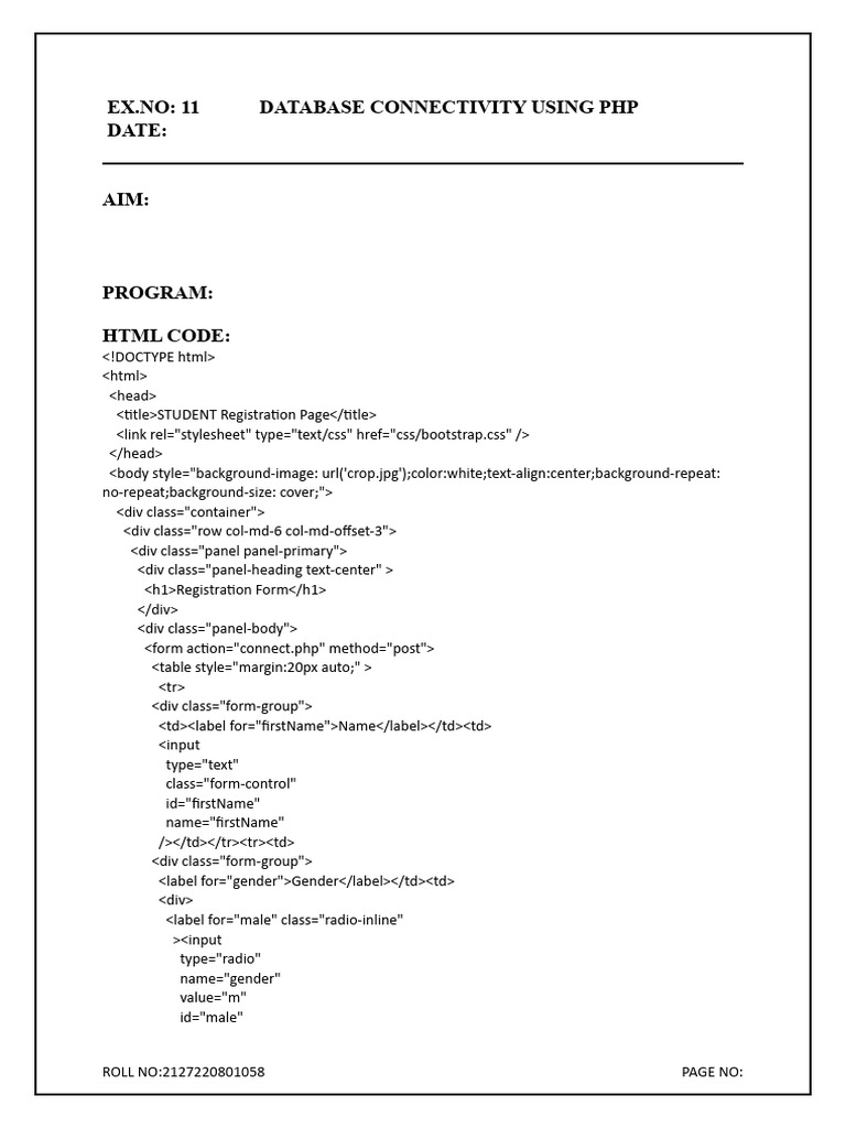Database Mini Project | Download Free PDF | Software Development ...