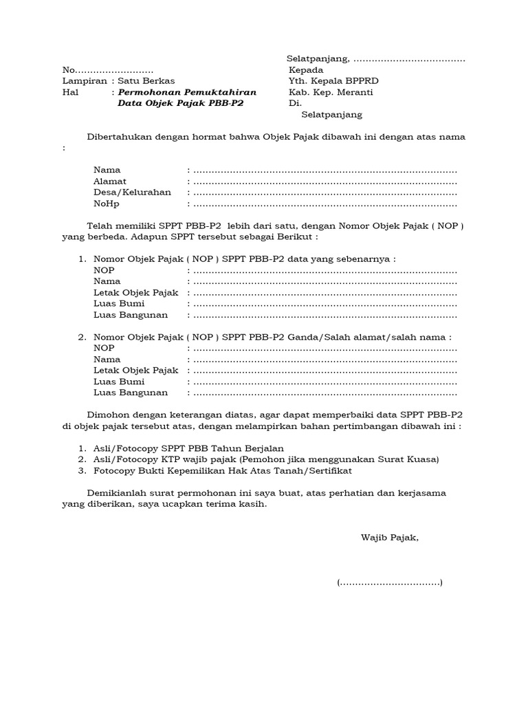 Form Pemukhtahiran PBB | PDF